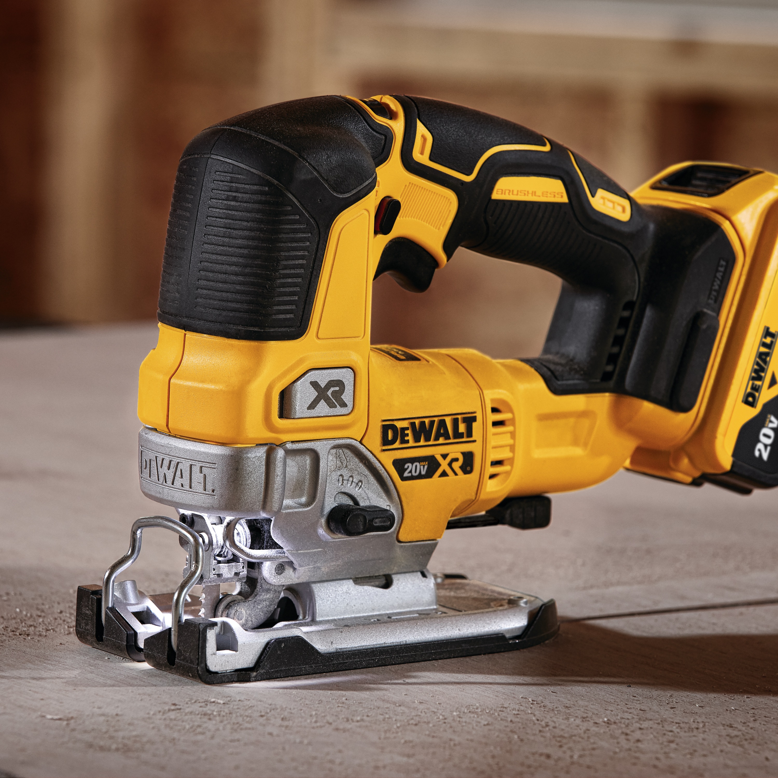 20V MAX* XR® Cordless Jig Saw (Tool Only) - DCS334B | DEWALT 20V MAX* XR® Cordless Jig Saw (Tool Only) - DCS334B | DEWALT