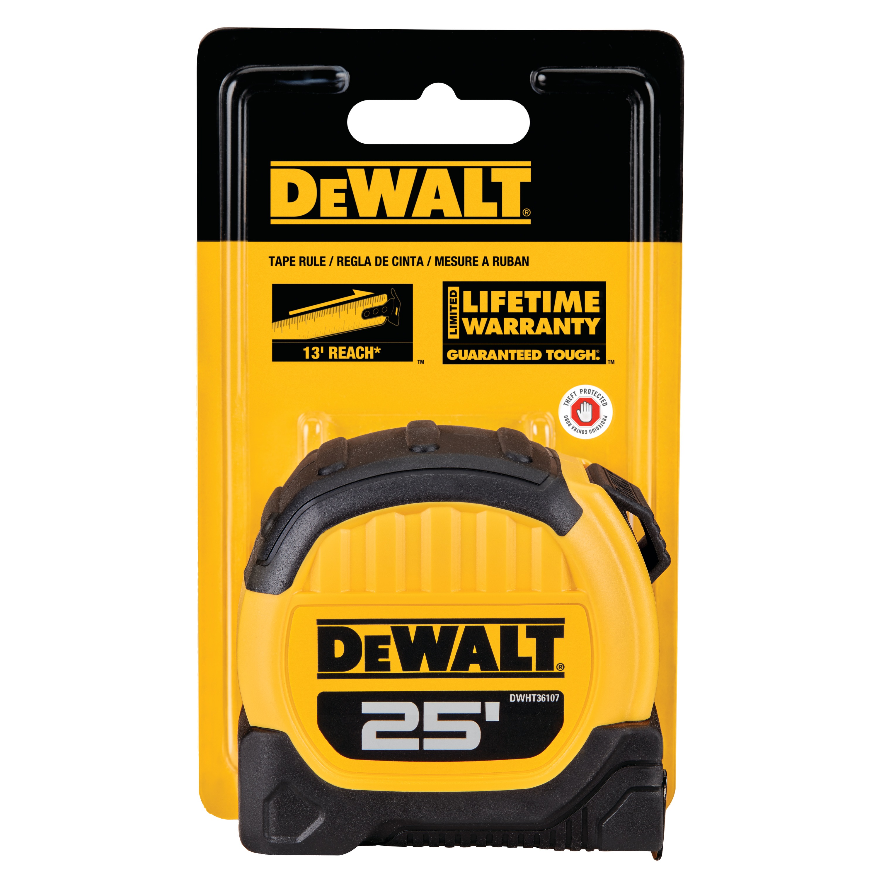 25 ft. Tape Measure - DWHT36107 | DEWALT
